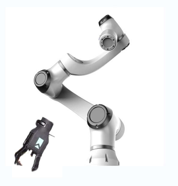 Robot collaboratif à 6 axes 5 kg de charge utile avec une poignée robot ...