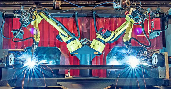 Axe robotique industriel du bras 6 de robot de soudure de MIG d'arc de ...
