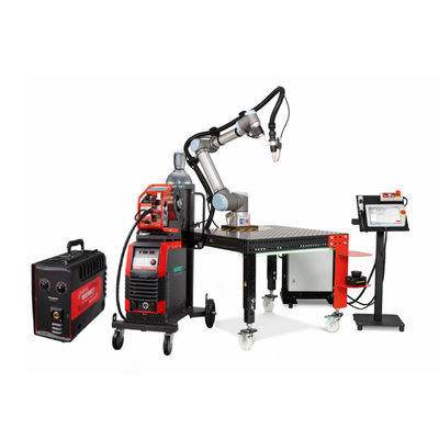 Soudure de collaboration universelle de Cobot du robot UR10 avec Megment TIG Welding Machine ...